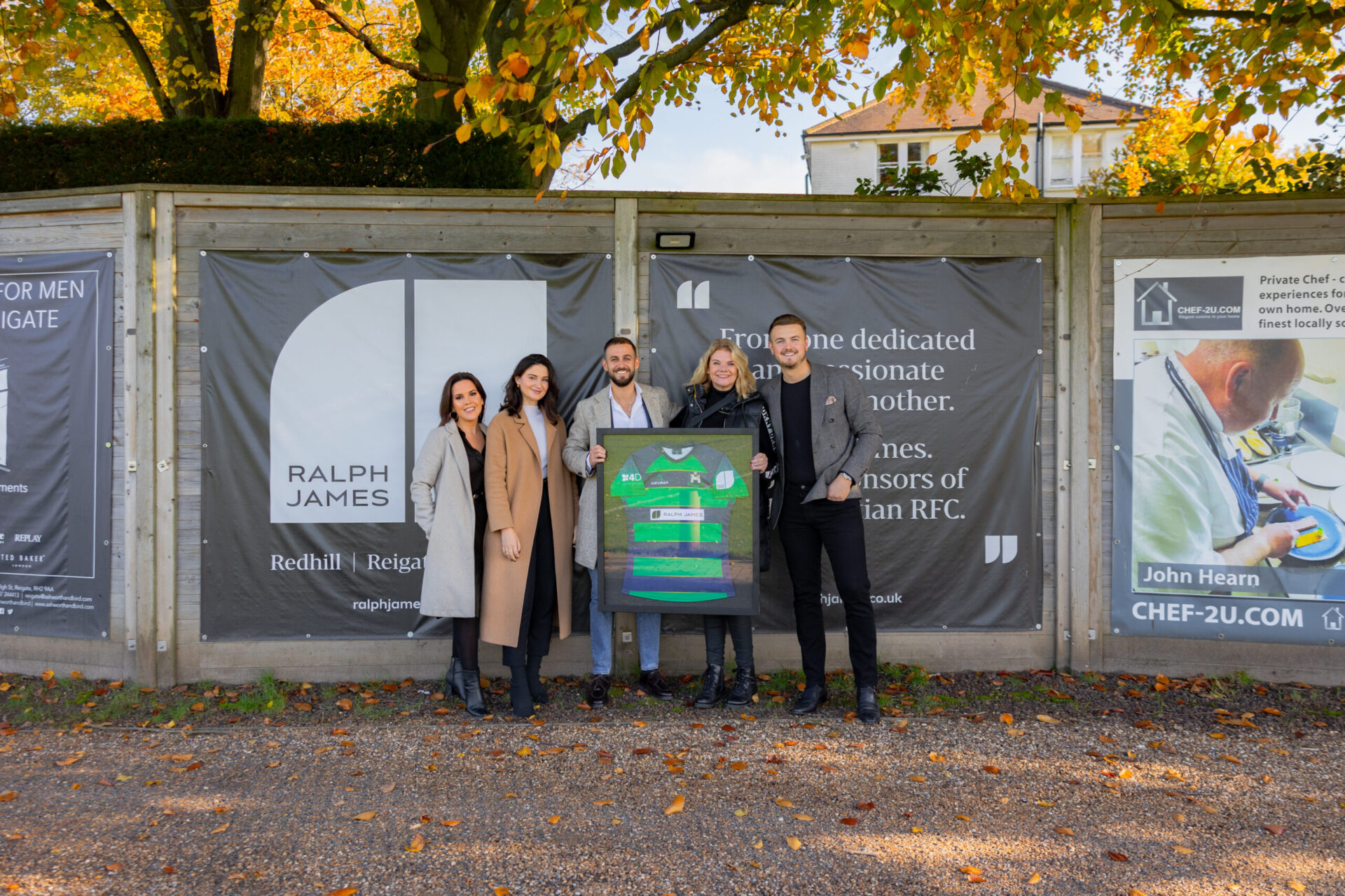 The Old Reigatians rugby club: November supporters lunch. | Ralph James